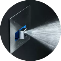 Smart fire sprinklers using less water │Automist designed by Plumis